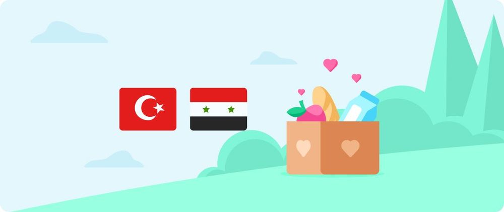 Earthquake relief support through ShareTheMeal and YuLife